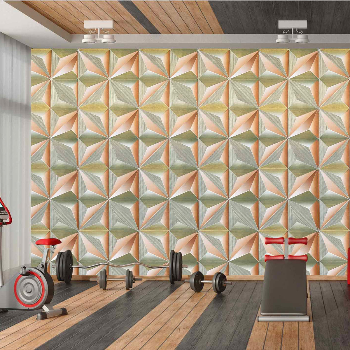 Optical illusion pattern wallpaper 💞 – BORA HomeStore